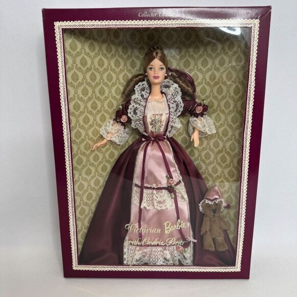 Mattel | Toys | New Victorian Barbie W Cedric Bear Collector Edition ...